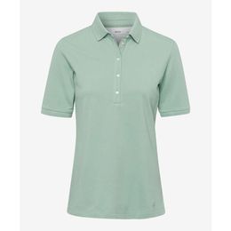 Brax Damen Poloshirt Style CLEO, Hellgrün, Gr. 34