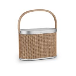 Bang & Olufsen Bang & Olufsen Beosound A5 Nordic Weave Portable-Lautsprecher (Active Room Compensation), beige