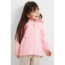 C&A Einhorn-Softshelljacke mit Kapuze-wasserdicht