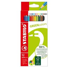 Dreikant-Buntstift Stabilo® GREENtrio 12er-Pack