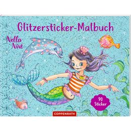 Nella Nixe - Glitzersticker-Malbuch, Kartoniert (TB)