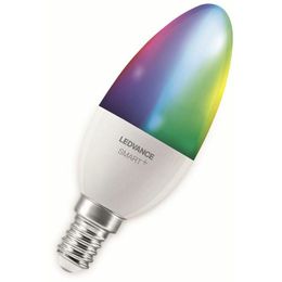 LEDVANCE - LED-Lampe, B40, 3 Stk, E14, eek: f, 4,9W, 470lm, rgbw, WiFi