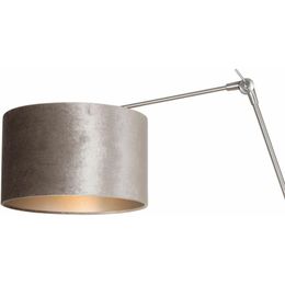 Steinhauer - wandlamp Prestige chic - leinen - metall - 8110ST - Leinen