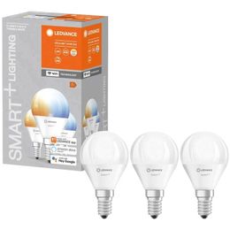 LED-Lampe smart+ WiFi Mini bulb, P46, E14, eek: f, 4,9 w, 470 lm, 2700…6500 k, Smart, 3 St. - LEDVANCE