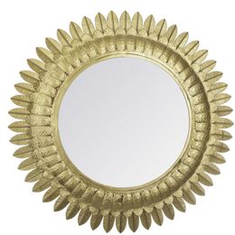 Atmosphera - Wandspiegel rund, dekorative Spiegel, hängender Spiegel, Sonne - ø 70 cm