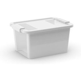 Mehrzweck Aufbewahrungsbehälter STORAGE mit Deckel HxBxT 19x36,5x26cm 11 Liter Weiß Behälter, Box, Aufbewahrungsbehälter, Aufbewahrungsbox - Weiß