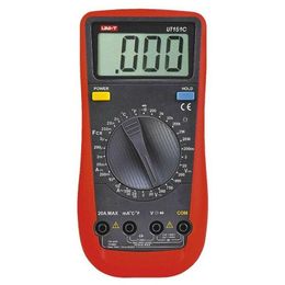 UNI-T - UT151C Digital-Multimeter 1000Vdc, 600Vac, 10Adc/ac, Temperatur...