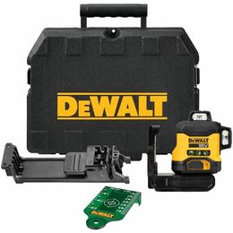 Akku-Multilinien-Laser DCLE34031N, 3x360°,Grün, 18V ohne Akku und Lader - Dewalt