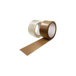 ratioform economy PP-Packband, Hotmelt, VE 6 Rollen, braun, Bandbreite 50 mm, ab 18 VE