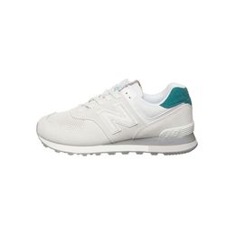 New Balance Leder-Sneakers in Weiß - 44,5