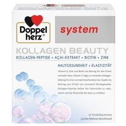 Queisser Doppelherz Kollagen Beauty system Trinkfläschchen 10 St