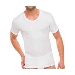 Schiesser Herren T-Shirt Weiß