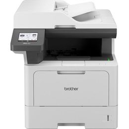 Brother Multifunktionsdrucker "MFC-L5710DN" Drucker schwarz-weiß (weiß, schwarz)