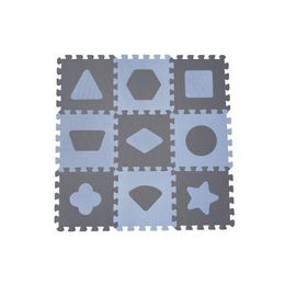 Baby Dan BabyDan Playmat Geometric Shapes - Blue