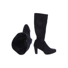 Tom Tailor Damen Stiefel, schwarz