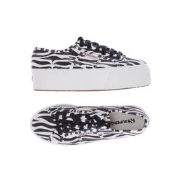 Superga Damen Sneakers, schwarz, Gr. 38