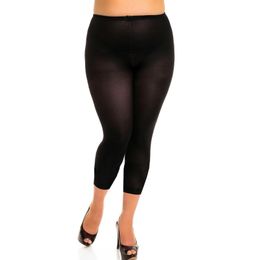 GLAMORY Große Größen: Leggings, schwarz, Gr.44