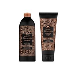 Tesori d´Oriente Pflege-Geschenkset Wellness Ritual Hammam BADESET Cremebad und Cremedusche Set