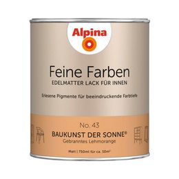 Alpina Lack Feine Farben 750 ml No. 43 Baukunst der Sonne