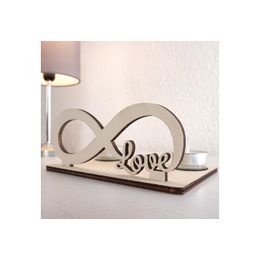 Namofactur Teelichthalter Unendlichkeitszeichen Infinity 'Love' Unendlich Zeichen (6 St.