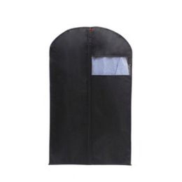 Juoungle Kleiderschutzhülle Schwarze Kleidersäcke mit Reißverschluss