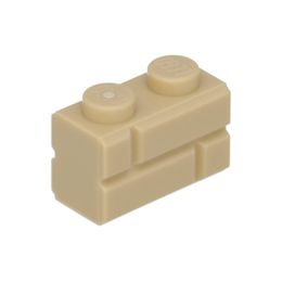 Lego® Spielbausteine 1000x Lego Stein 1x2 mit Mauerstein-Profil