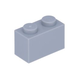 Lego® Spielbausteine Lego: 100x Stein 1x2 in 'Light Bluish Gray'