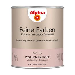 Alpina Lack Feine Farben 750 ml No. 23 Wolken in Rosé