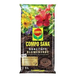 Compo Pflanzendünger Compo Sana Qualitäts Blumenerde 5 Ltr