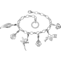 SilberDream Charm-Einhänger Set SilberDream Set Silber Charm Armband und (Charmssets