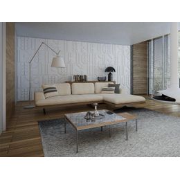 JVmoebel Wohnzimmer-Set Modern Luxus Wohnzimmer Relax Ecksofa L-Form mit 2x Couchtisch