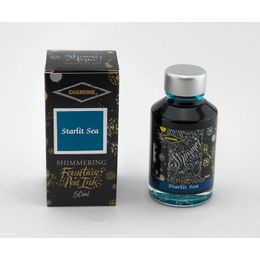Diamine Diamine Tintenglas Shimmering Fountain Pen Ink Füller 50ml verschieden Tintenglas (kein Set)