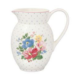 GreenGate Kanne Josefina Krug white 1