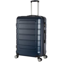 Cahoon Hartschalen-Trolley Hartschalenkoffer Trolley Koffer 4-Rollen Reisekoffer / XL 104 Liter