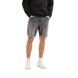 Tom Tailor Jeansshorts Knielange Jeans Shorts JOSH 5331 in Grau