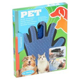 NO NAME Fellpflegehandschuh Pet Care Tierpfelge Handschuhe Farbe blau