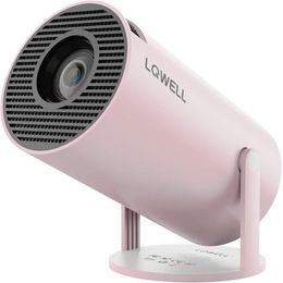 LQWELL Mini unterstützt WiFi 5G & BT5.0 Portabler Projektor (120 lm