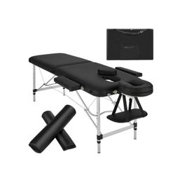 TecTake Massageliege 2 Zonen Massageliege mit Polsterung