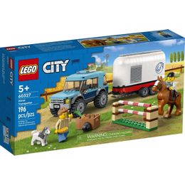 Lego® Konstruktionsspielsteine Lego City 60327 SUV mit Pferdeanhänger