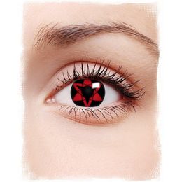 Horror-Shop Farblinsen Eternal Mangekyou Sharingan Cosplay Kontaktlinsen