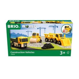 Brio® Spielzeugeisenbahn-Lokomotive Brio World Eisenbahn Fahrzeug Baustellenfahrzeuge 5 Teile 33658