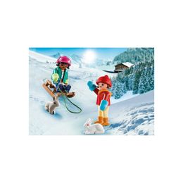 Playmobil® Spielbausteine 70250 Kinder mit Schlitten