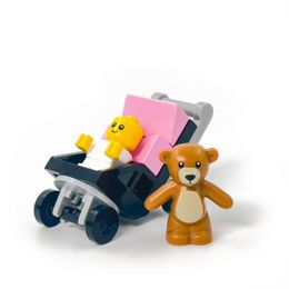 Lego® Spielbausteine Lego Kinderwagen-Set mit Teddybär