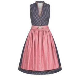 Nübler Nübler Trachtenkleid Dirndl midi Sarah in Blau von Nübler