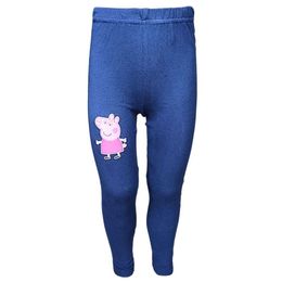 Peppa Pig Leggings Peppa Wutz Mädchen Jersey Leggings Größe 92-116 cm