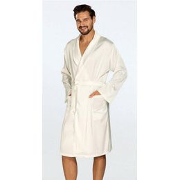 DKaren Morgenmantel Herren Satin Morgenmantel Bademantel Robe -Lukas-