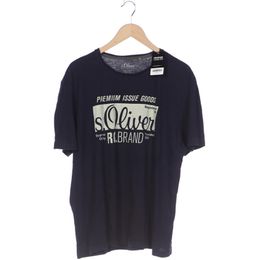 s.Oliver Selection Herren T-Shirt, marineblau, Gr. 56