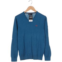 Fred Perry Herren Pullover, blau