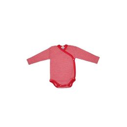 Cosilana Langarmwickelbody (1-tlg) Langarm Baby-Wickelbody aus Bio Schurwolle / Seide