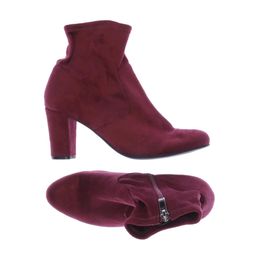 Caprice Damen Stiefelette, bordeaux, Gr. 39